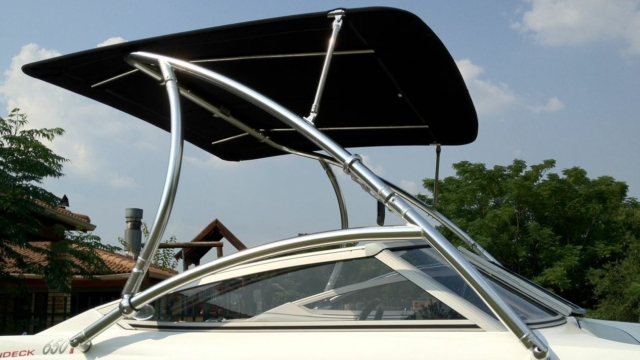 Large Square bimini s/steel 2,2mx2,2m – Katay Racing Motorcycles and ...