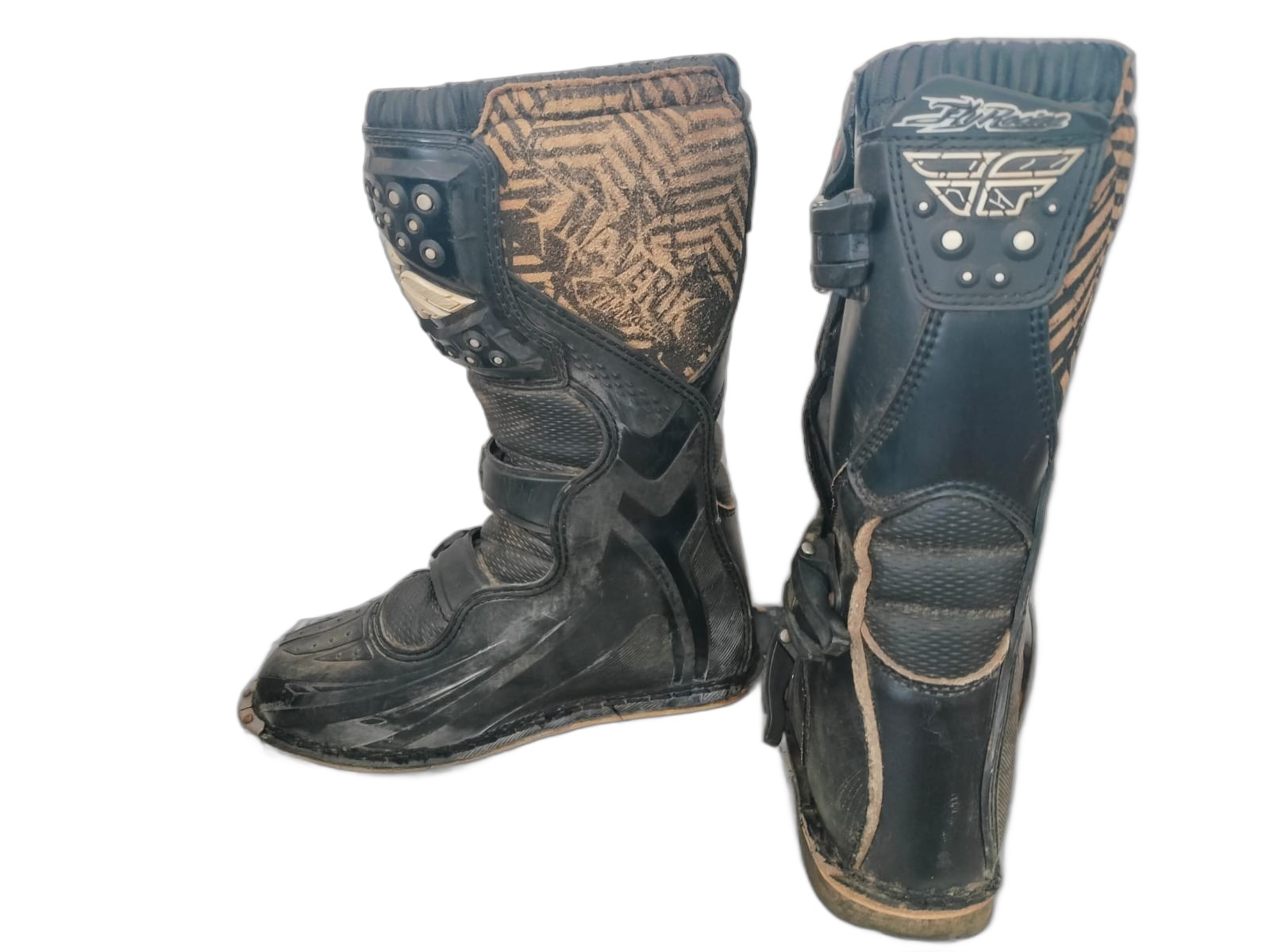 Youth Pre-owned Fly Racing Maverick motocross boots – Katay Racing ...