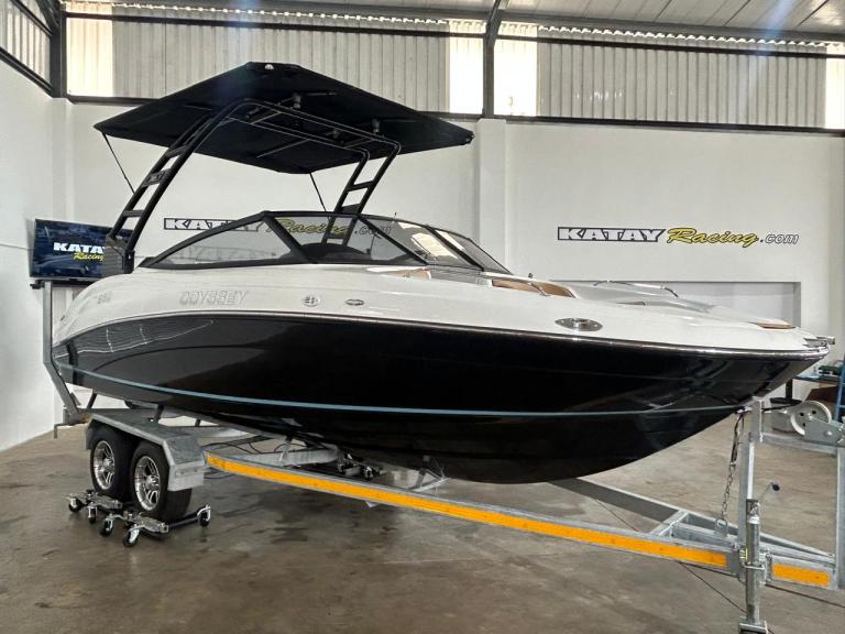 New 2026 Odyssey 650 Powered by the 250hp V8 Mercury 4-Stroke Outboard ...