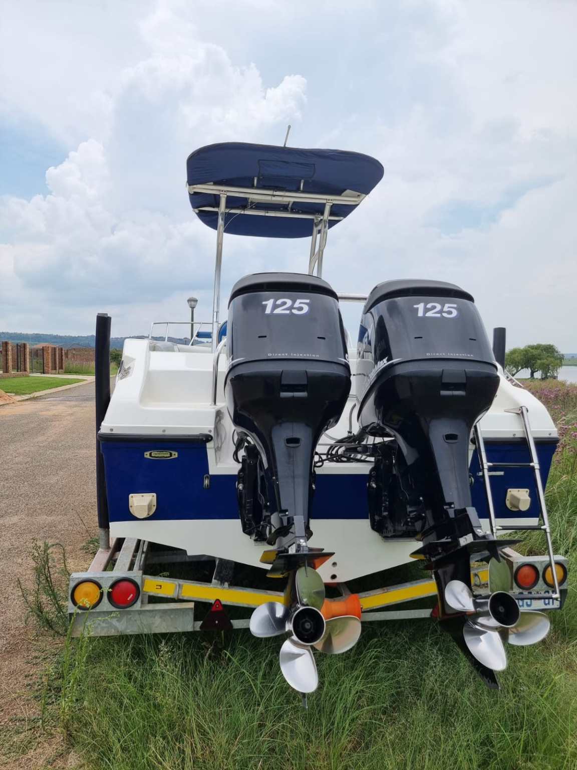 2010 Sensation 21 Offshore mono hull powered by 2x 125hp Mercury ...