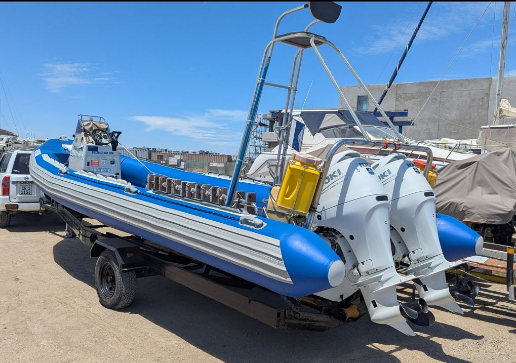 8,5 meter Superduck dive boat – Katay Racing Motorcycles and Watercrafts